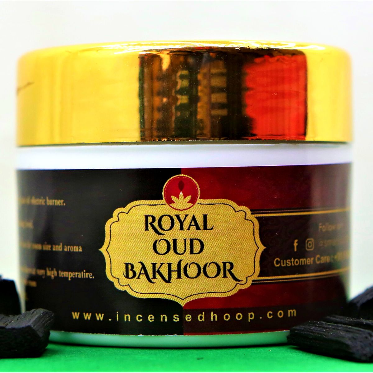 Royal Oud Bakhoor 40 Gram Pack for Pooja Spiritual Use – Vintage Veda